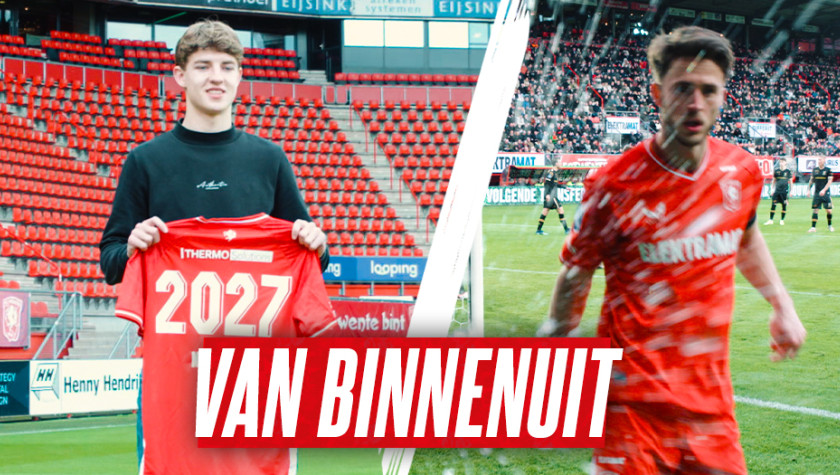 Van Binnenuit - Ruud Nijstad tekent contract, Ricky maakt camera nat