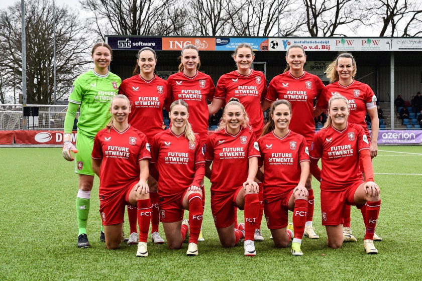 FC Twente Vrouwen zet foutloze reeks overtuigend voort met ruime overwinning