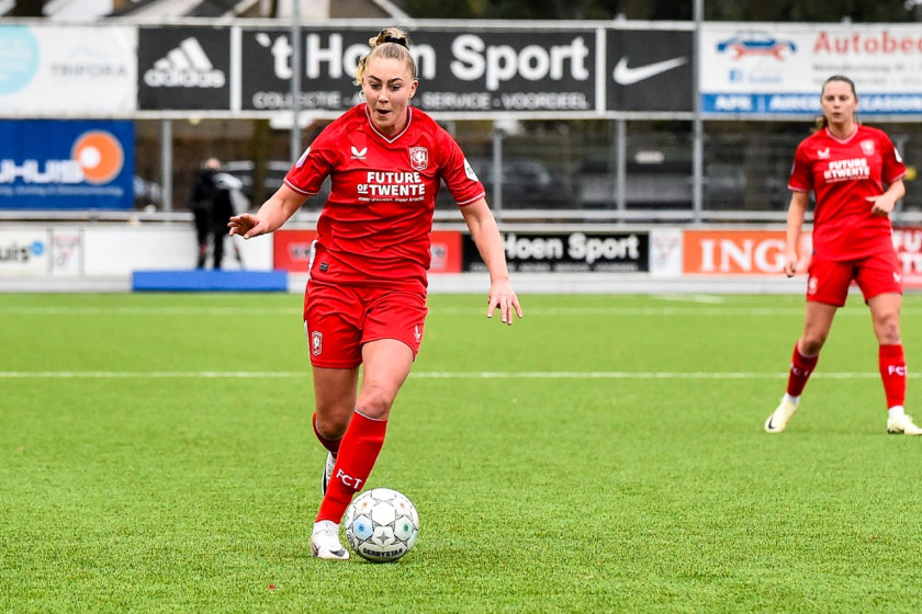 FC Twente Vrouwen zet foutloze reeks overtuigend voort met ruime overwinning