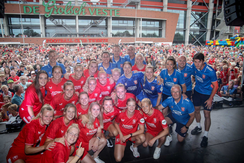 Open Dag: Spelerspresentatie in beeld