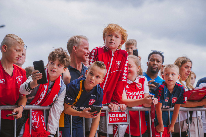 Open Dag: Spelerspresentatie in beeld