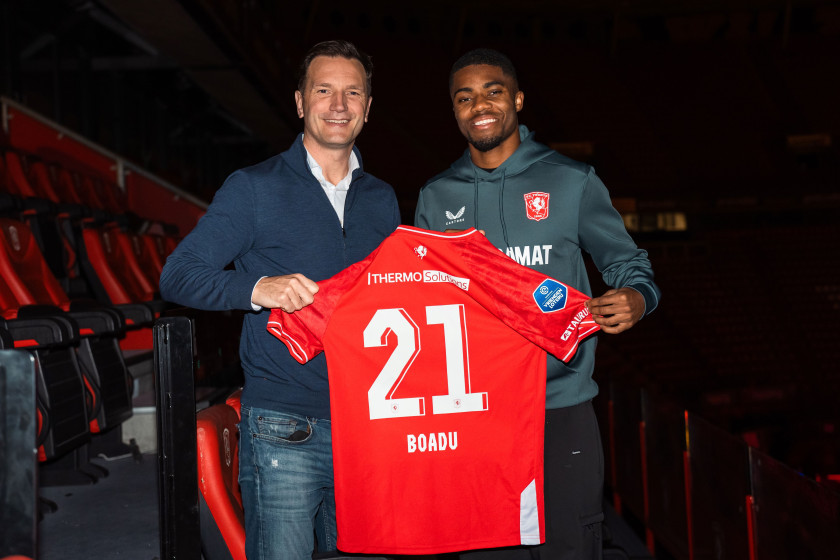 Myron Boadu naar FC Twente: “Heb echt zin om aan de slag te gaan”