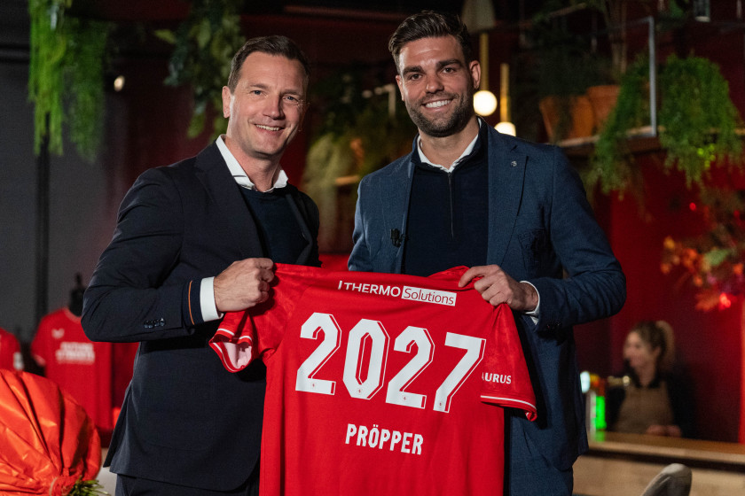 Robin Pröpper tekent nieuw contract